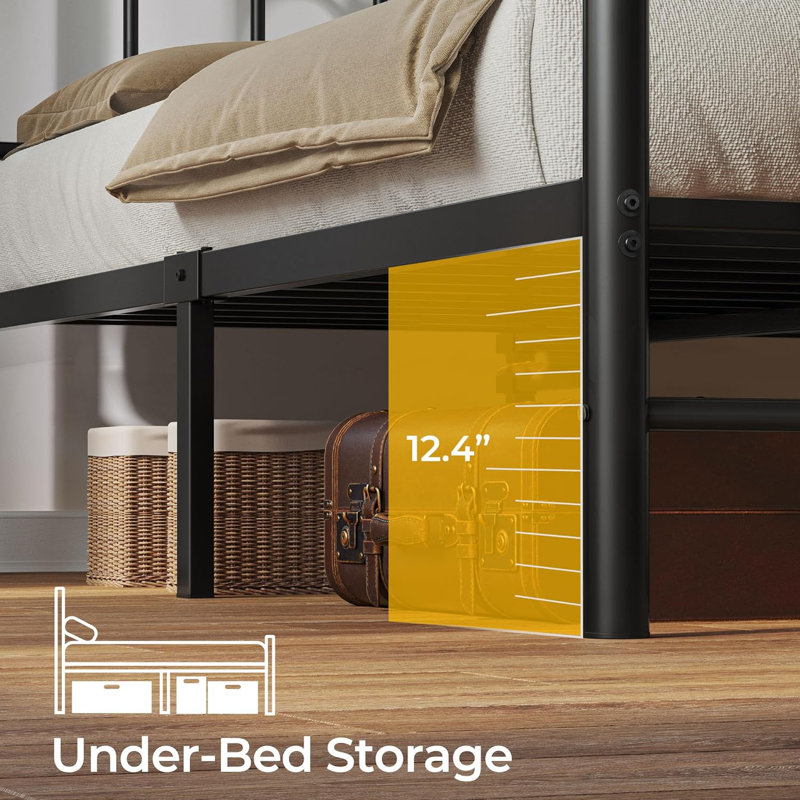 Copper grove virrat wood panel bed store